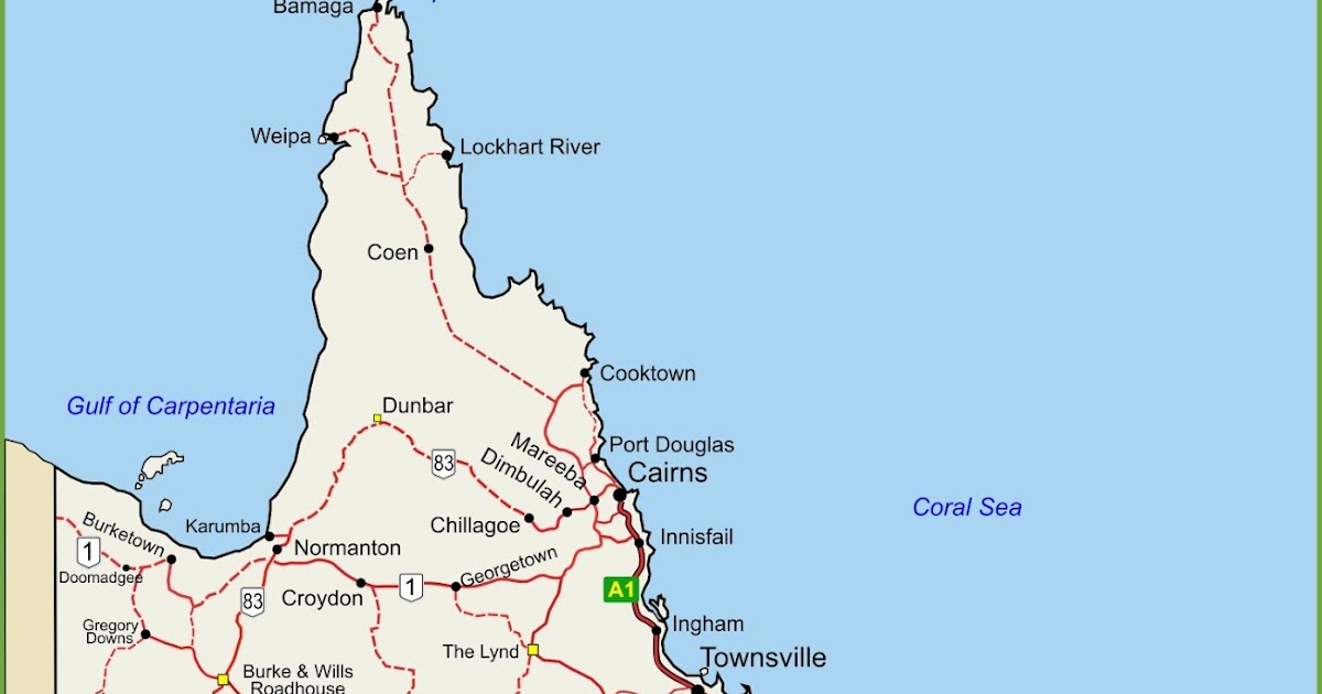 Queensland Map