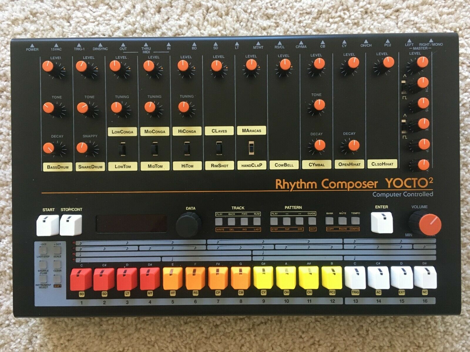 MATRIXSYNTH: Yocto v2.0 (808 clone) with PC2 percussion synthesizer