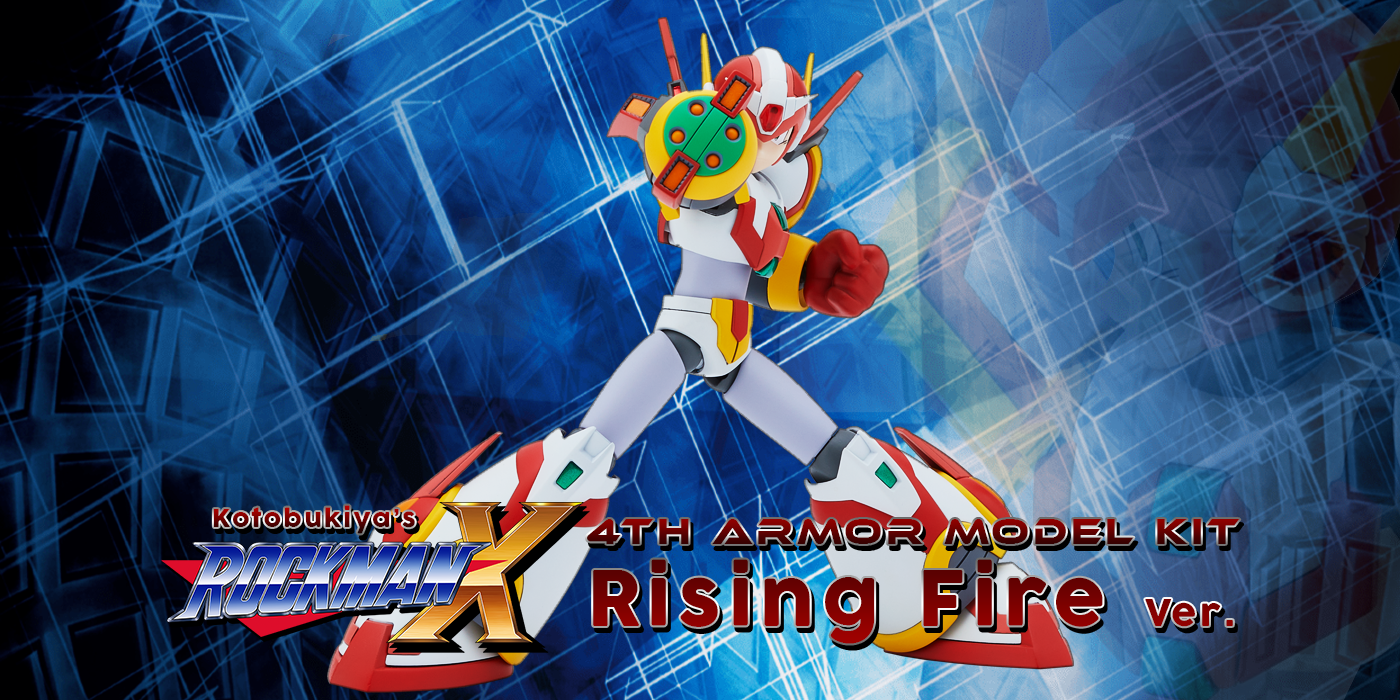 Rockman Corner: Kotobukiya Presents the Final Look at 4th Armor X ...