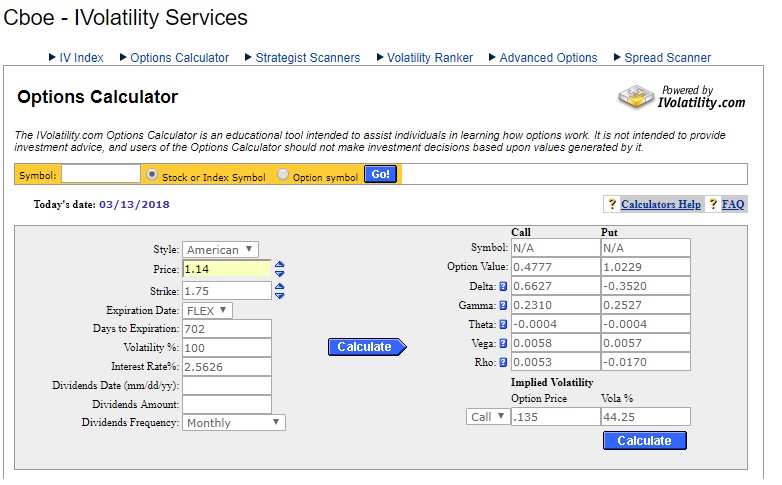 ValueTrades: March 2018