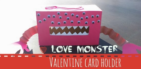 There's Magic Out There: Love Monster Valentine Card Holder