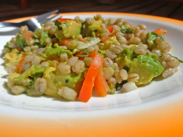 Pearl Barley & Avocado Salad Recipe