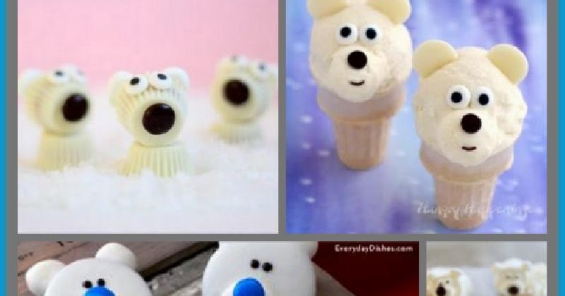 DIY And Household Tips: 20 Polar Bear Treats And Crafts
