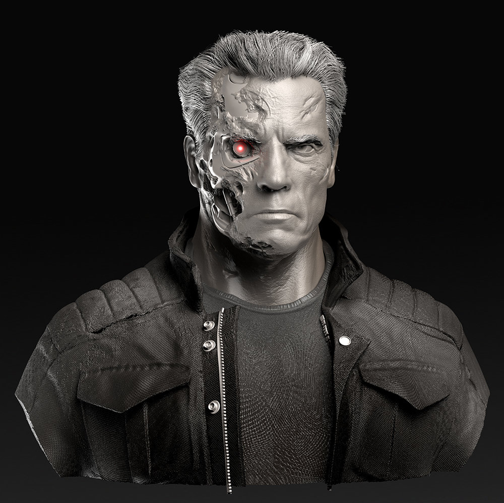 T800 Guardian - Terminator Genisys | Computer Graphics Daily News