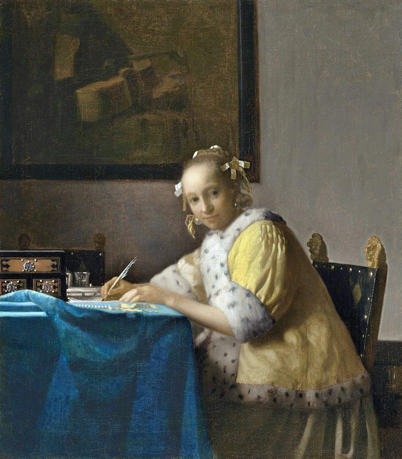 A Lady Writing Vermeer