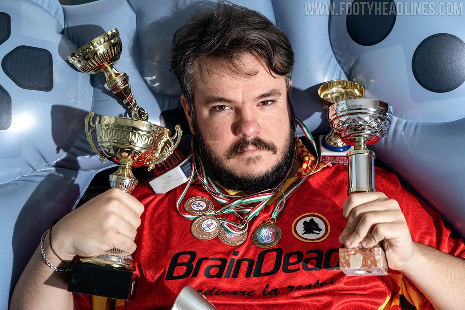 AS Roma x 'Brain Dead' 20-21 Fourth Kit Revealed - Available Tomorrow ...