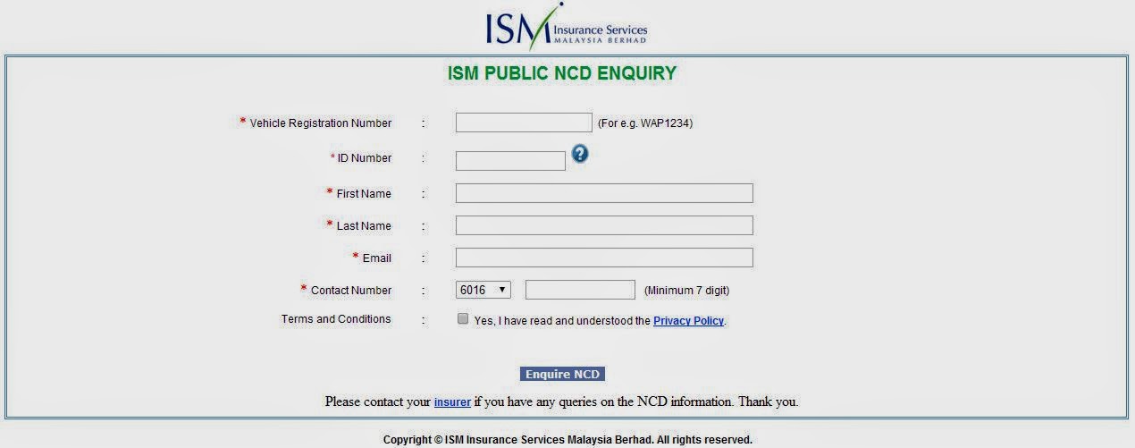 Allianz Insurance and Road Tax Renewal: Check your NCD
