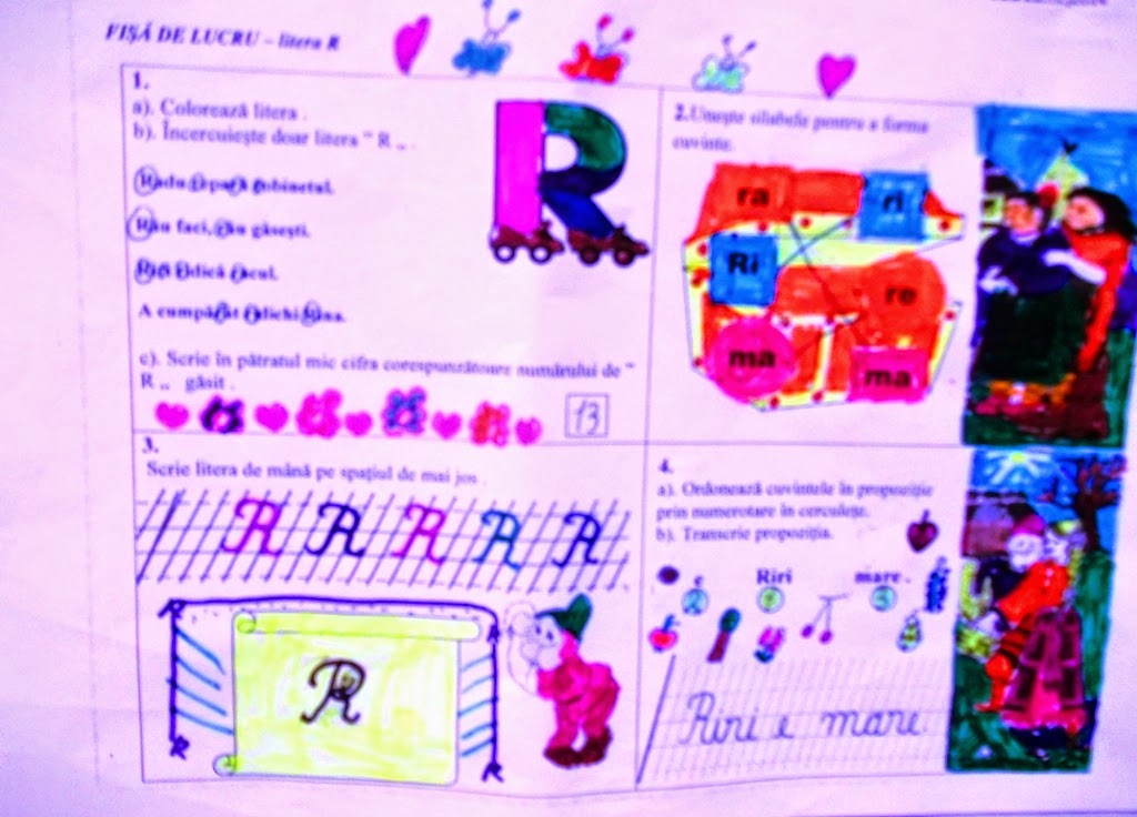 CLASA NOASTRĂ: Litera '' R '' - Stiai ca ... ?