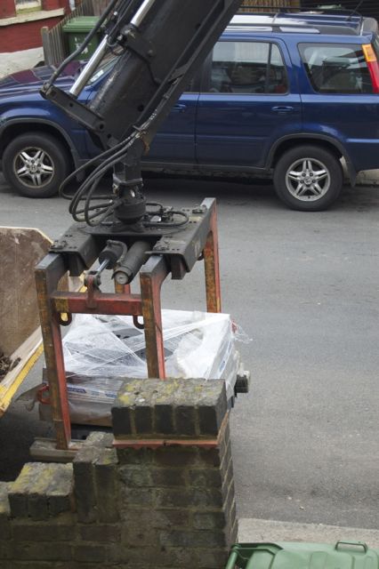 victorianhouseproject: 1 tonne MOT, 9 bags cement, 1 tonne ballast, 100 ...