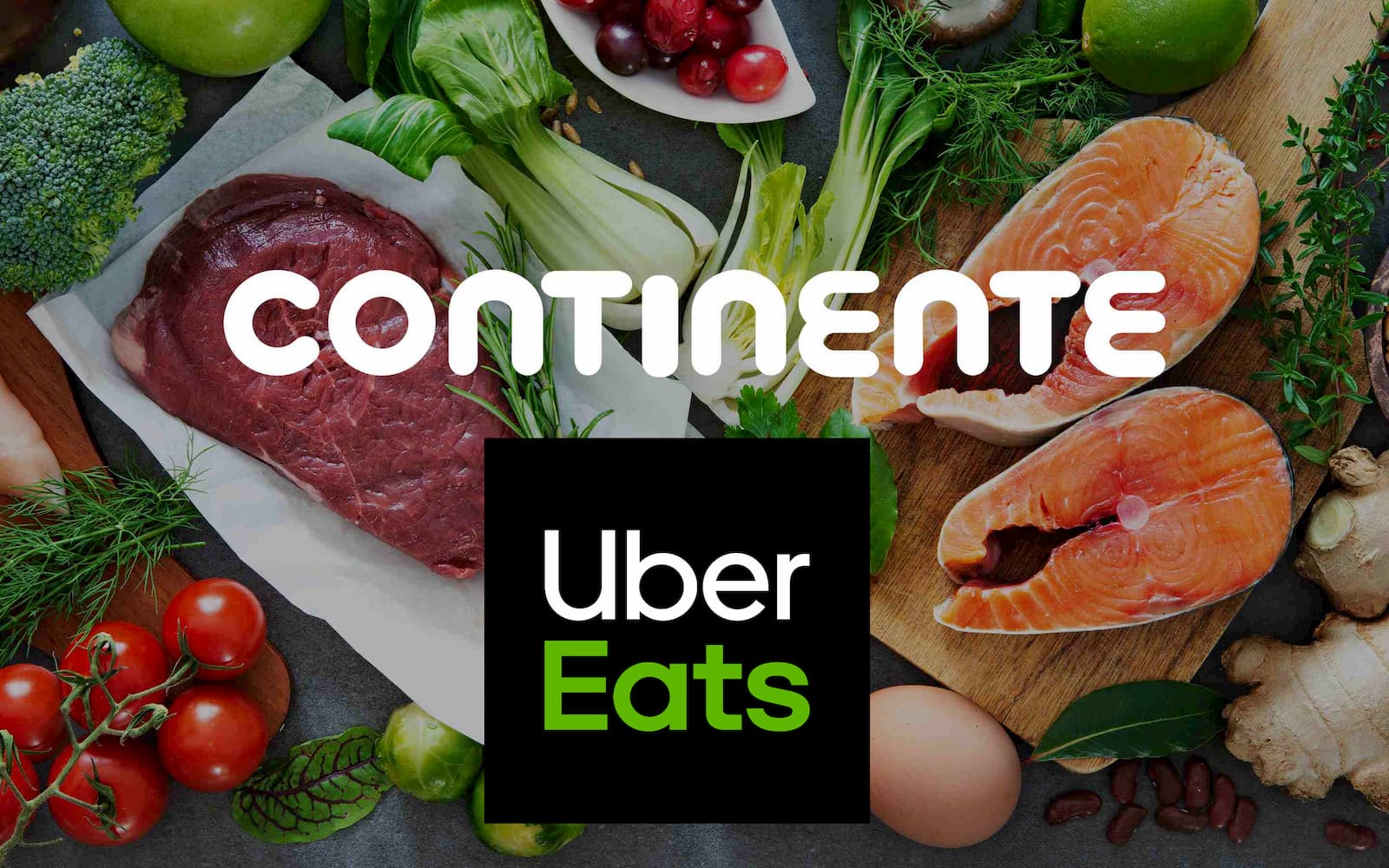 Uber Eats com entrega de produtos Continente | Aberto até de Madrugada