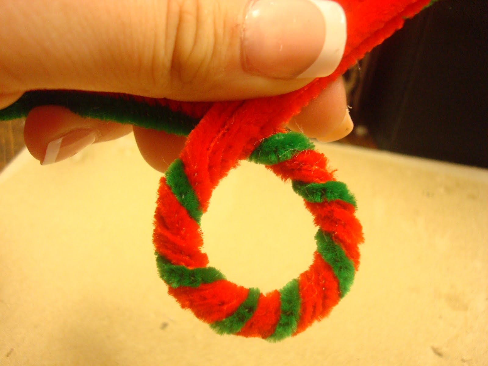 Ring-O Crafts: Pipe Cleaner Rose Ring Tutorial