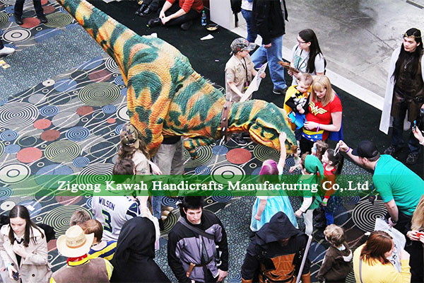 Mechanical Dinosaur Animatronic Barney Dinosaur Costume