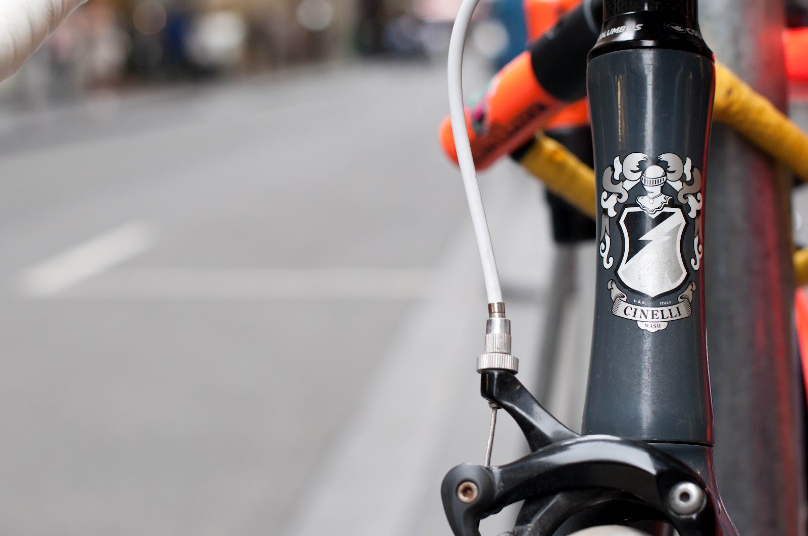 The Biketorialist: Cinelli Mash fixed gear, Flinders Lane, Melbourne