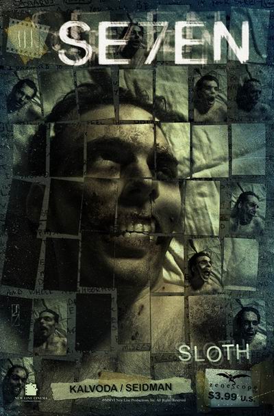 POP CULTURE SHOP: SE7EN 2 COMIC BOOKS SLOTH ENVY JOHN DOE KEVIN SPACEY ...