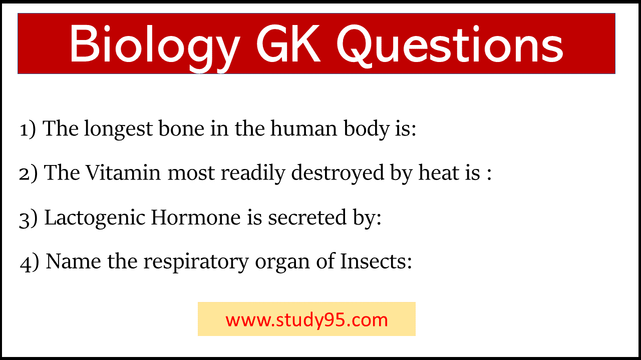 Biology General Knowledge Questions And Answers biology-general-knowledge-questions-and-answers
