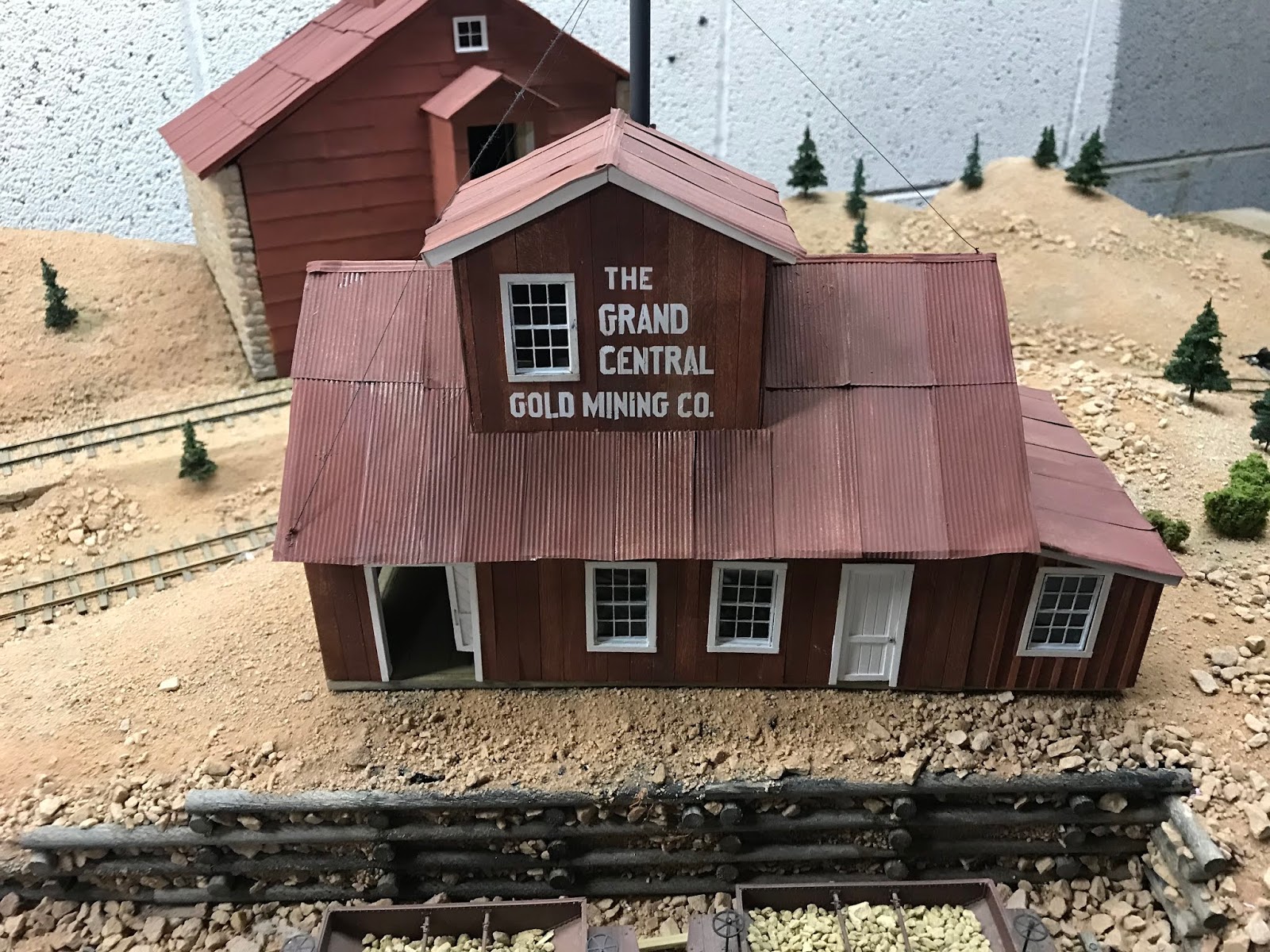 Modeling Narrow Gauge: Grand Central Gold Mining, On30 Action
