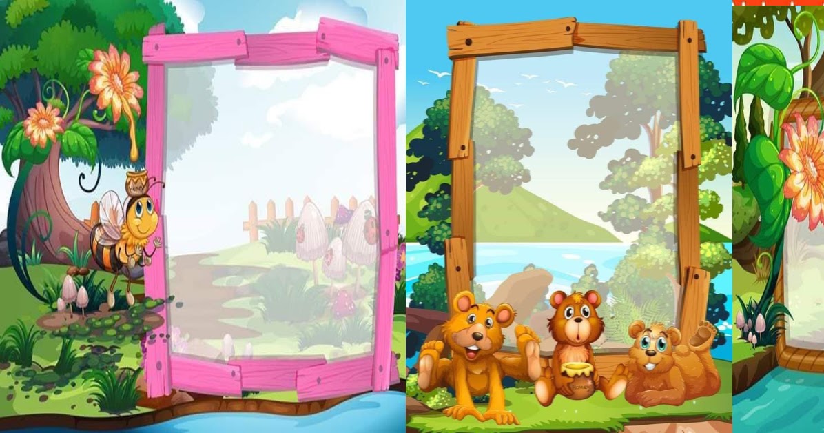 ANIMAL AND FLOWER FRAMES ( Free Download) - Guro Tayo