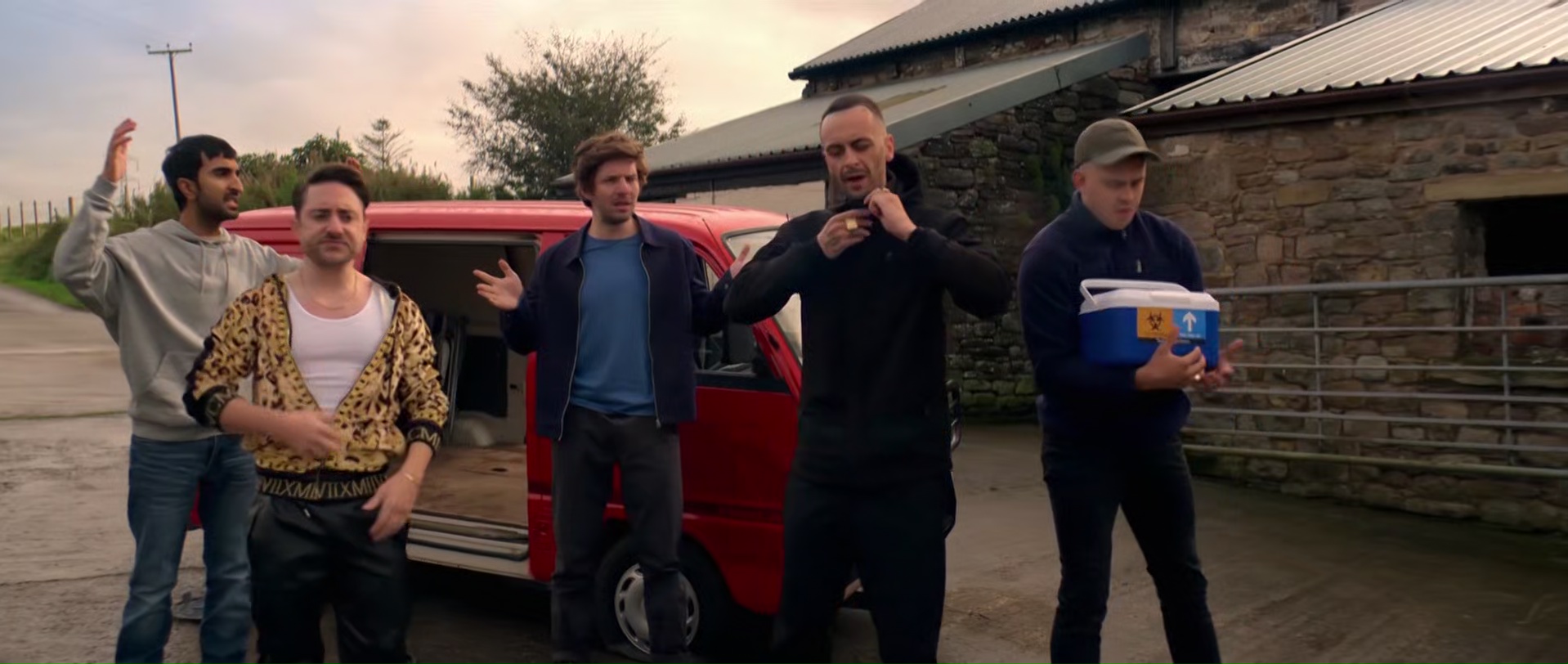 ausCAPS: Damien Molony, Joe Gilgun, Ryan Sampson, Tom Hanson, Aaron ...