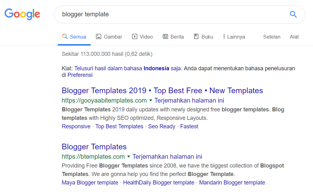 Inilah Cara Untuk Memilih Tema Pada Blogger - Niguru Indonesia