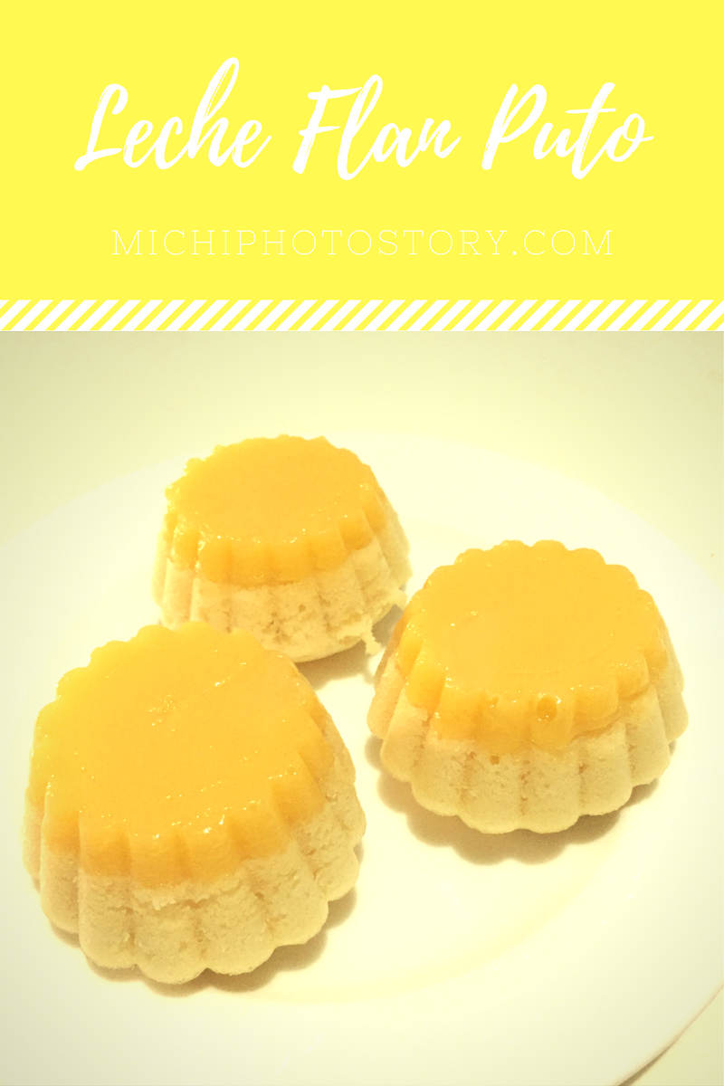 Michi Photostory: Leche Flan Puto Recipe
