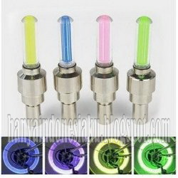 Lampu LED untuk Pentil Ban , Sepeda, Mobil, Motor menyala | Belanja ...
