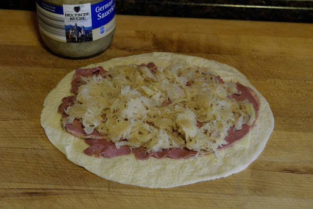 Reuben Wrap Recipe - The Kitchen Wife