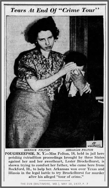 Unknown Gender History: Bernice Felton, Half of a Serial Killer Couple ...