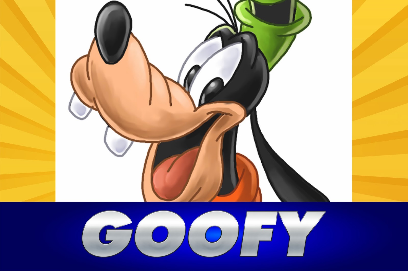 MONITOONS CARTOONS: VIDEO - Como dibujar a Goofy a COLOR