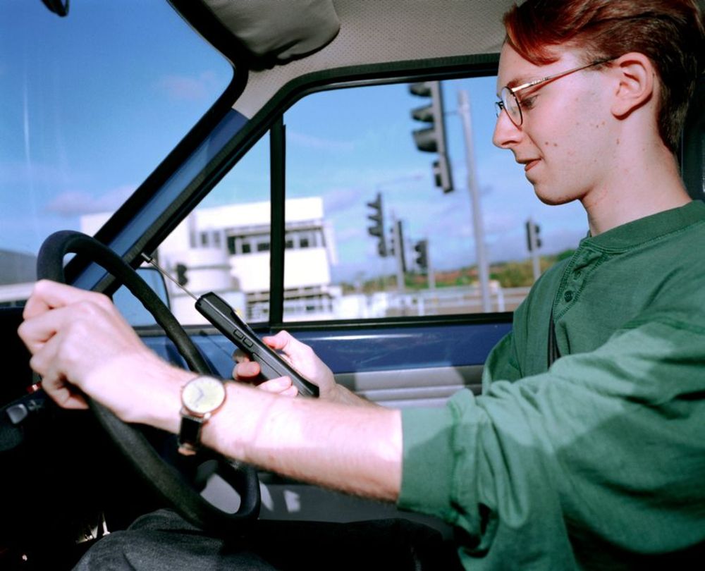 Candid Portraits of British Drivers in 1994 ~ Vintage Everyday
