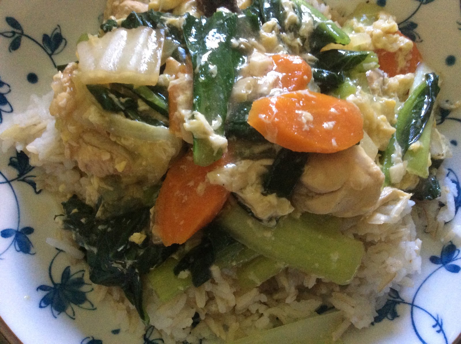 AL's Kitchen: Man Fan (Rice Covered with Meat and Vegetables)