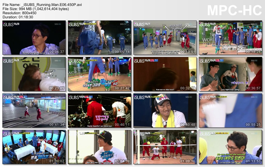 Old Running Man (Isubs): Running Man Eps 1 - 10