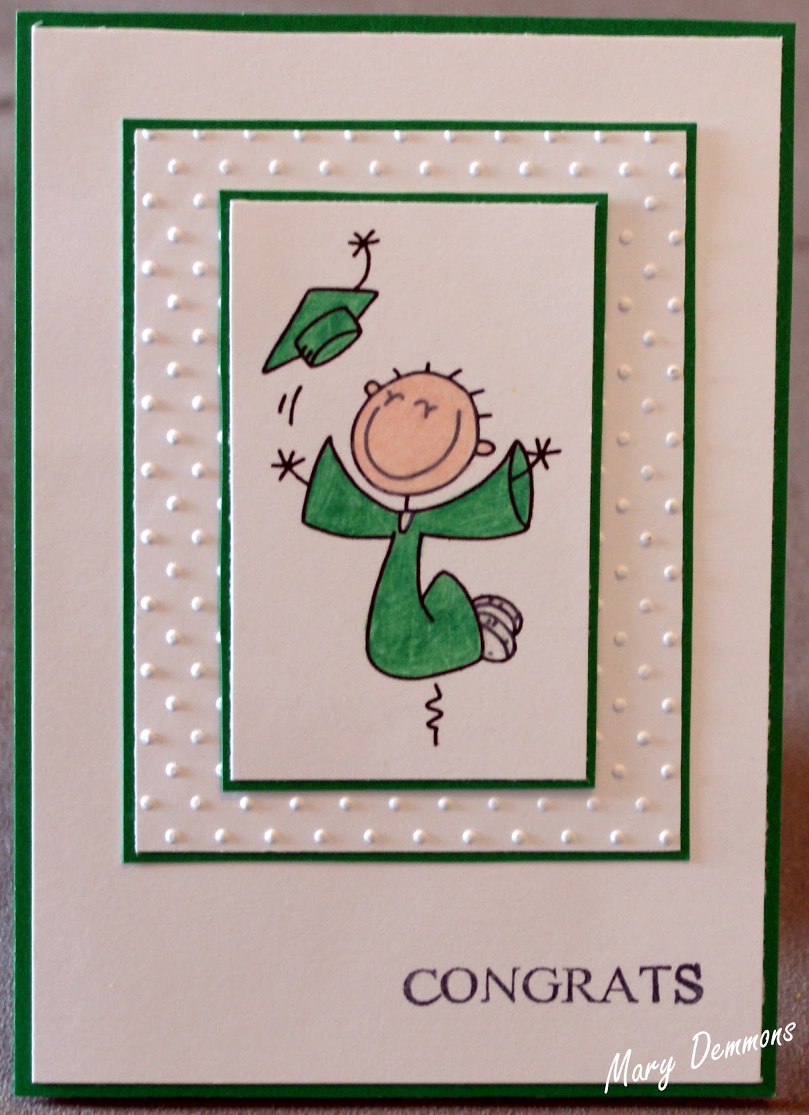 Mary's Crafting Corner: 8th Grade Graduation Card