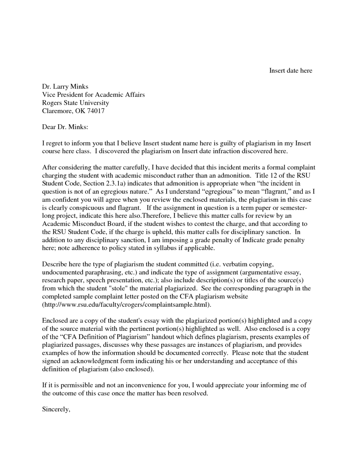 Formal Letter Format Spm - Formal Letter