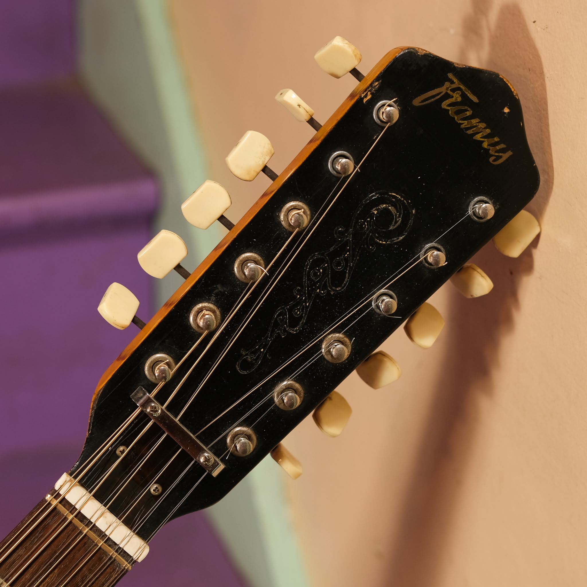 1960s Framus 5/296 Texan 12-String Dreadnought Guitar