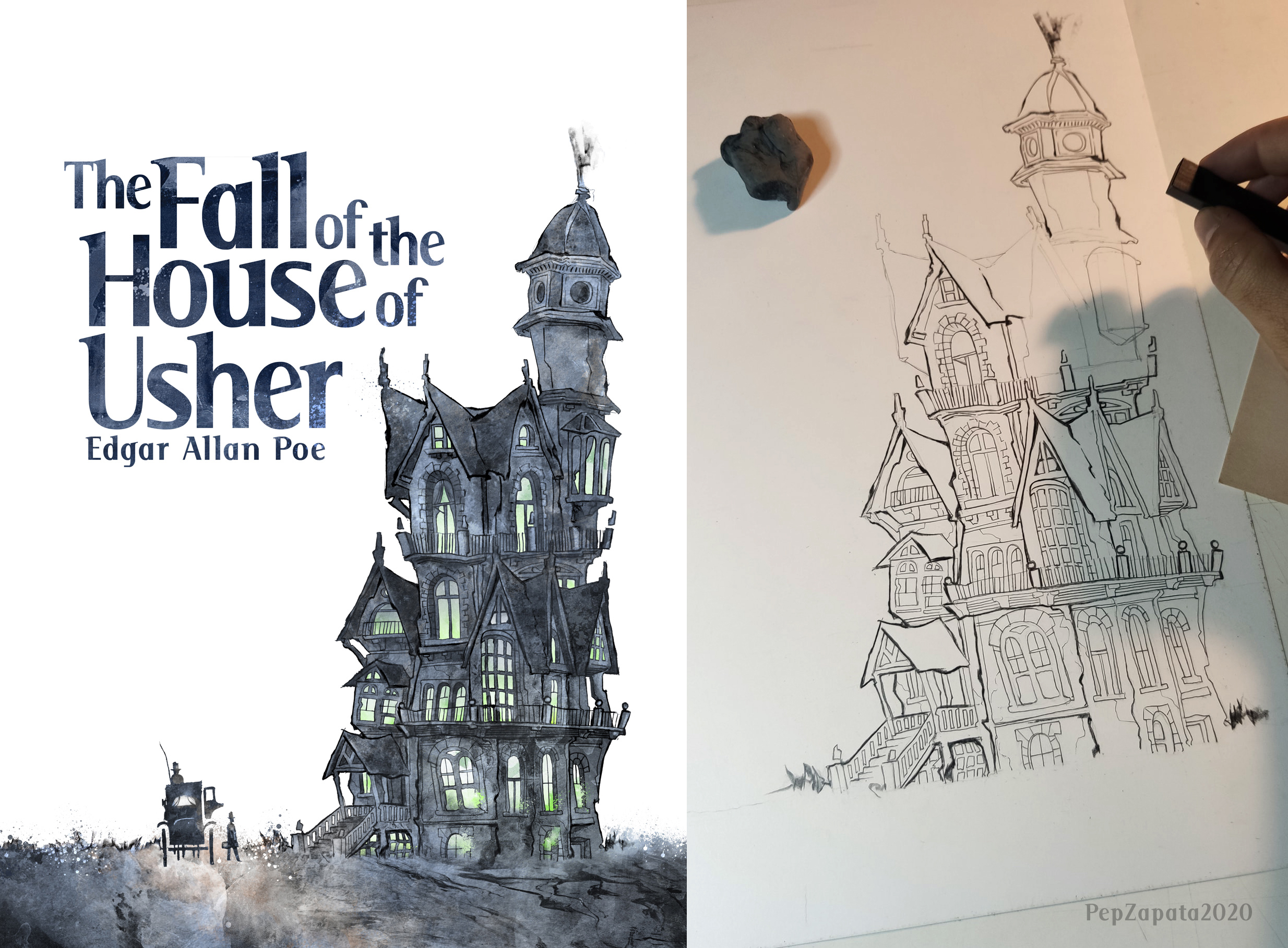 PepZapata_Blog!: The Fall of the House of Usher cover art