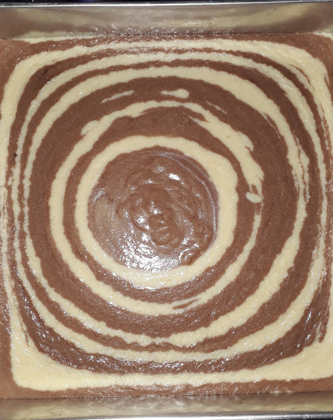 Embun ♥ Kaseh ♥ Rosaliza: PUDING ROTI MARBLE