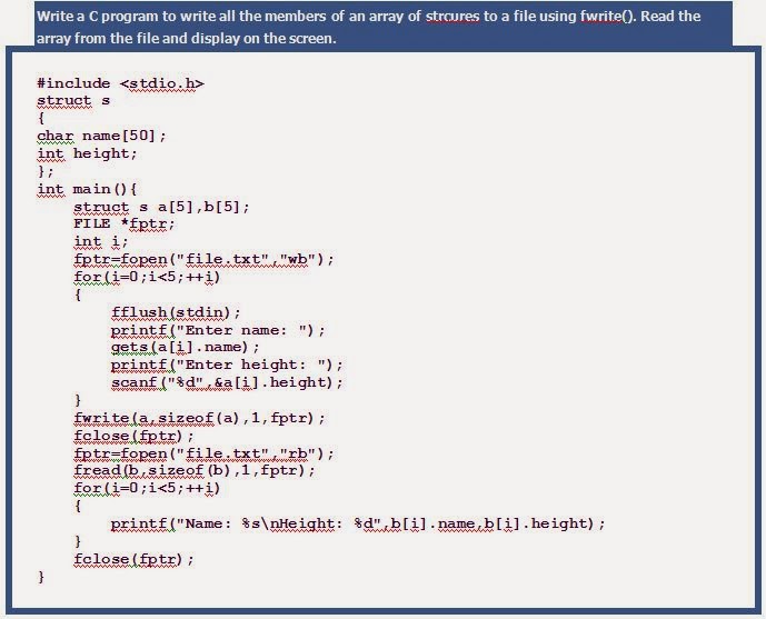 Education for ALL: File I/O Examples in C Programming