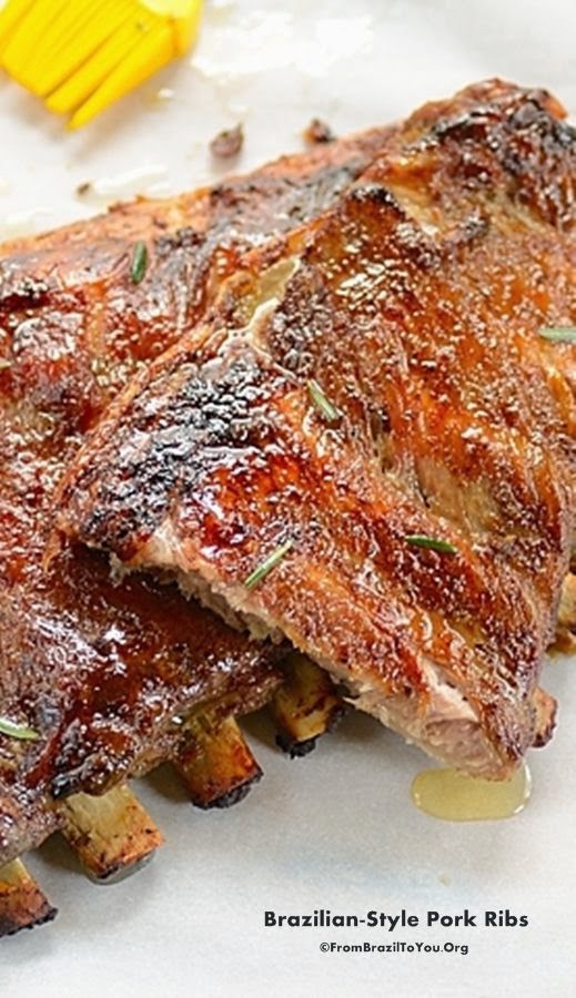 Brazilian-Style Pork Ribs recipe ~ yummyrecipes