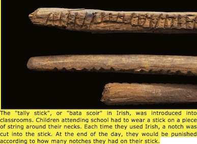 The Hidden Ireland...: Bring back the tally stick!