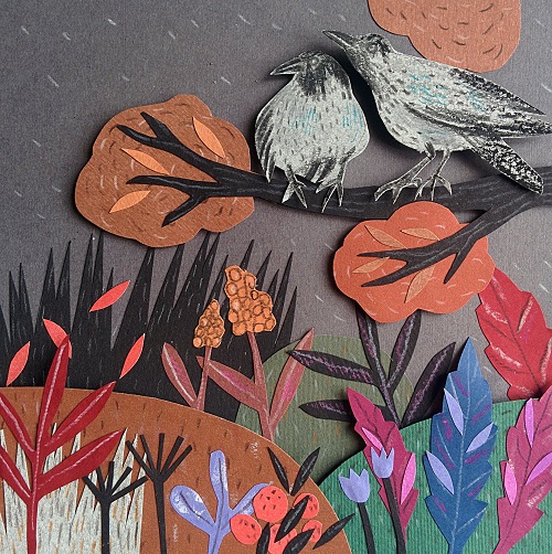 My Owl Barn: Amazing Three Dimensional Paper Cut Collages With Tiny Details