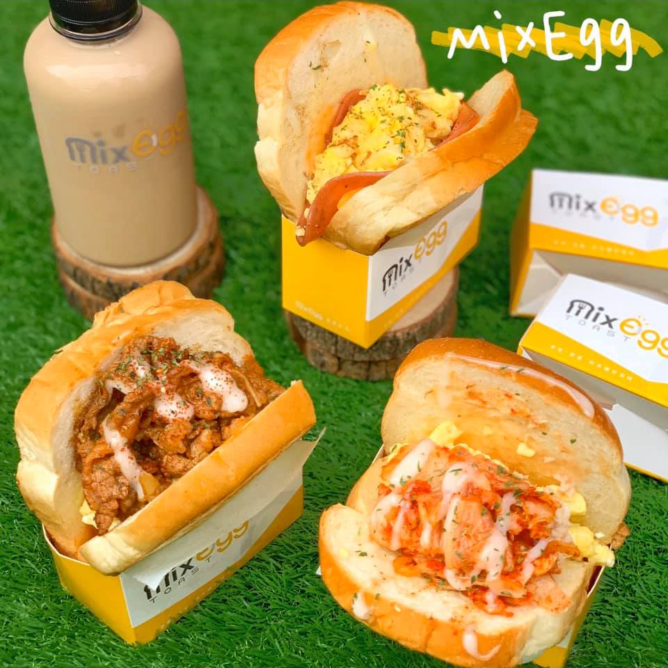 台南-MixEgg 台南早餐 盒裝吐司 台南東區早餐 夢時代美食