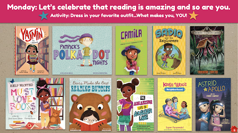 The Library Voice: Celebrate Reading Is For Everyone For 5 Days With 50 ...