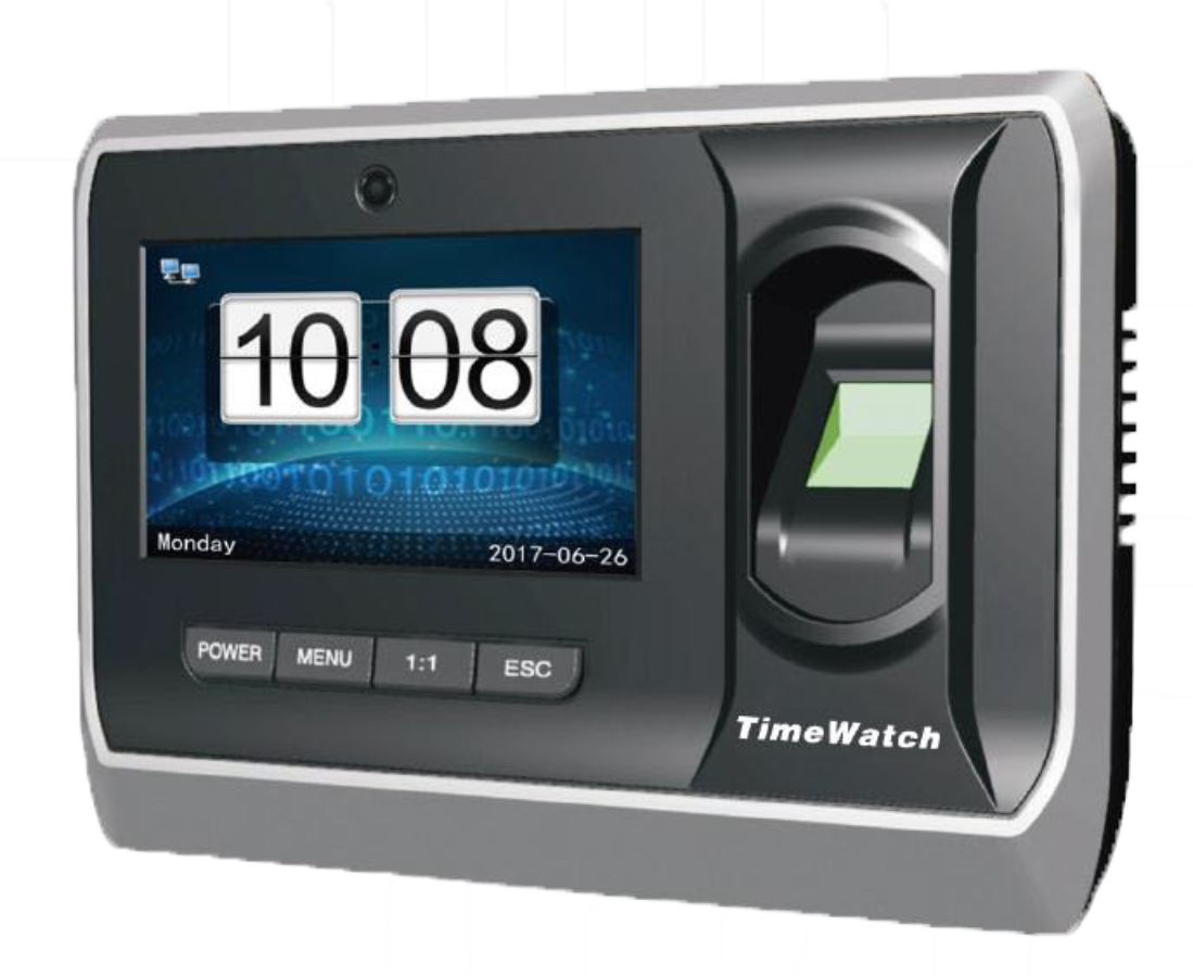 TimeWatch multimedia terminal with touch screen/camera