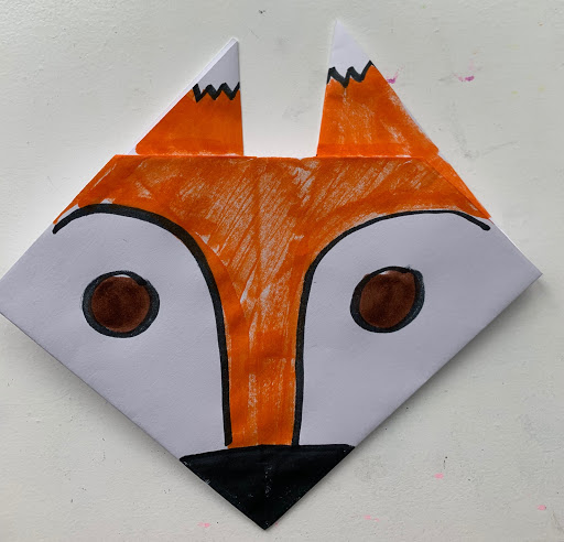 Ms. PJ's Art Room: Origami Fox head