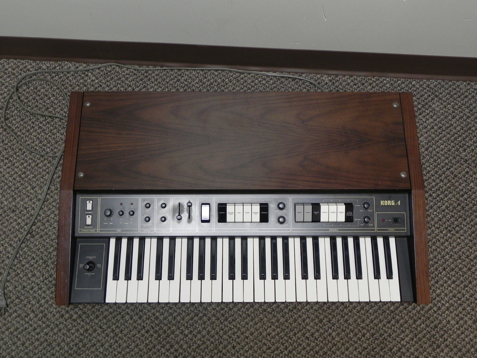MATRIXSYNTH: Korg ES-50 Lambda Polyphonic Analog Synthesizer SN 234858