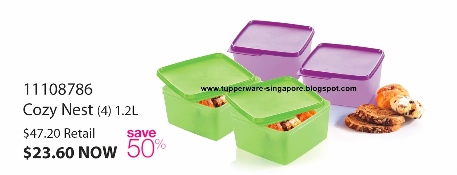 Buy Tupperware in Singapore: Pre-Jubilee E-Promotion