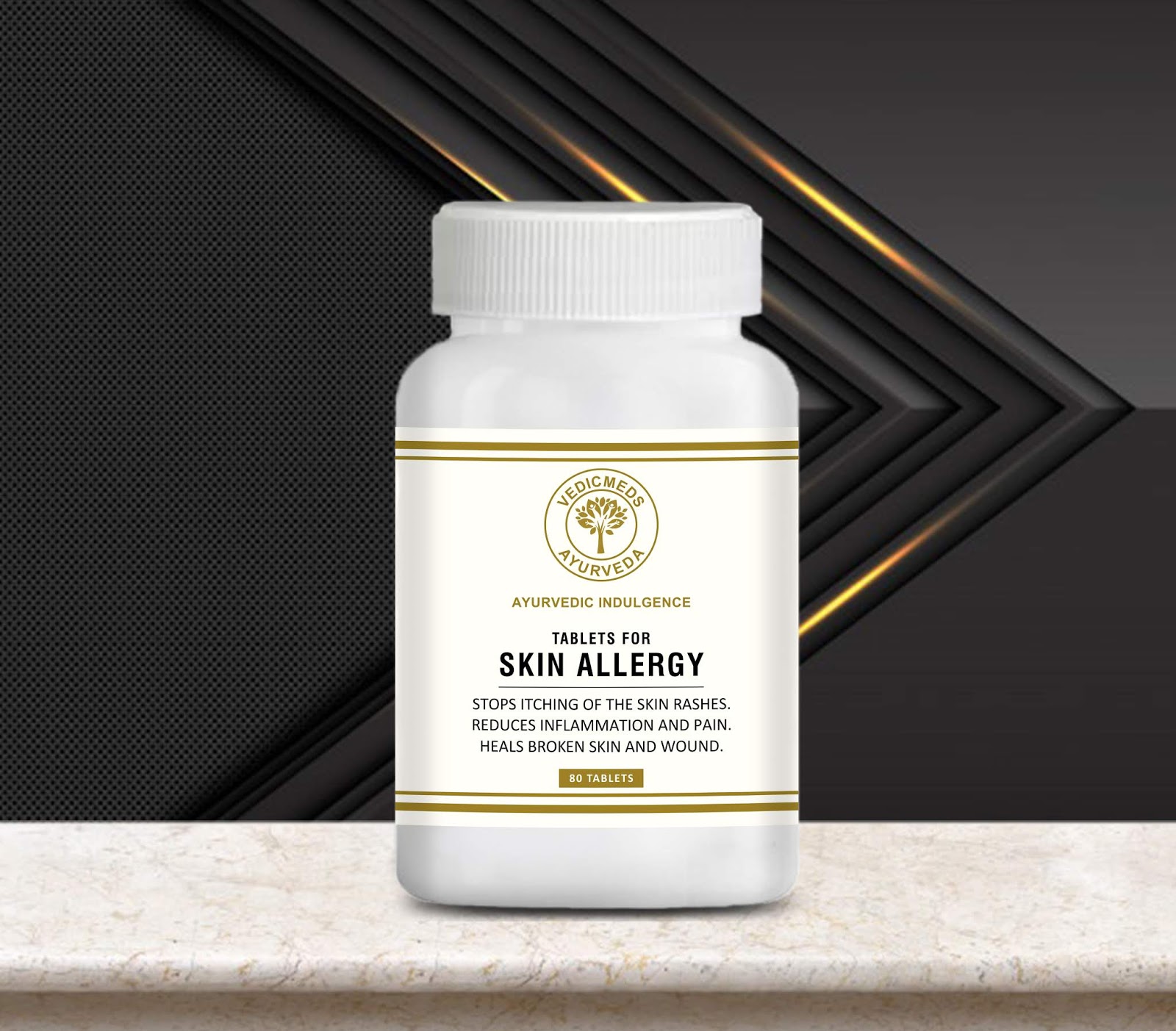 TABLETS FOR SKIN ALLERGY ~ Vedicmeds Ayurveda