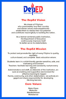 mission and vision of deped - philippin news collections