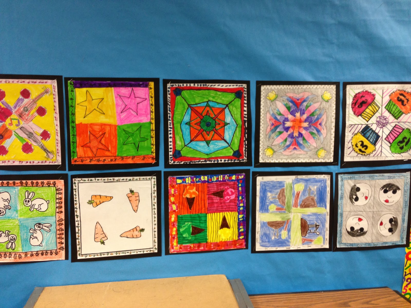 Teaching 4th With Style: Rotational Symmetry Art