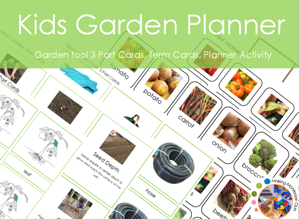 Garden Planning For Kids, Kids Printable Garden Planner Activity ...